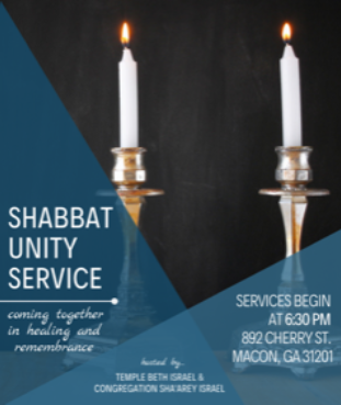 Shabbat Unity Service | Congregation Sha'arey Israel